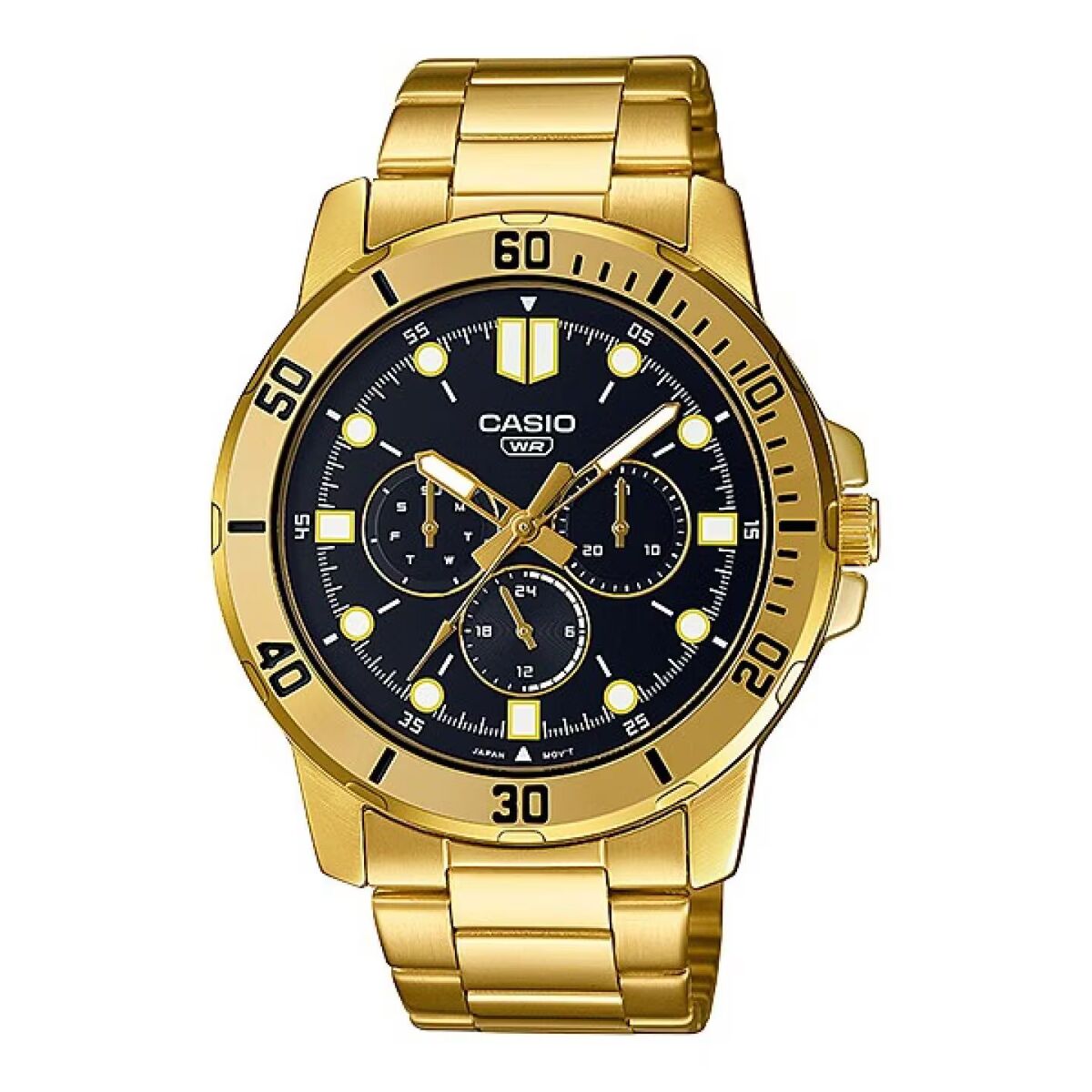 Casio Horloge Heren Casio Mtp-Vd300G-1Eudf (Ø 45 Mm) – Huismerken.nl
