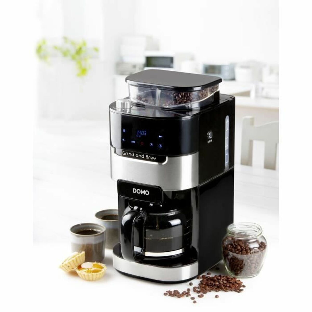 Domo Drip Koffiemachine Domo Do721K 1,5 L Zwart – Huismerken.nl