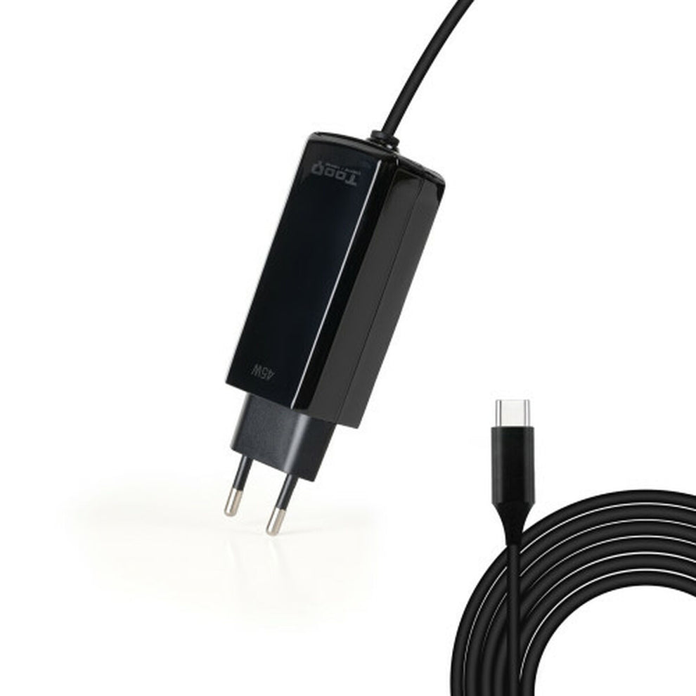 Tooq Laptop Oplader Tooq Gan Usb-C Pd 45W Cúbico 45 W – Huismerken.nl